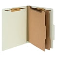Classification Folders Letter Size - 10 Pack Green 2-Divider - 2 Inch ...