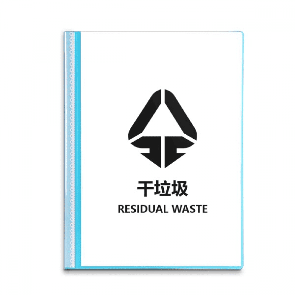 Classification Waste Dry Waste Treatment Book Sheet Protectors ...