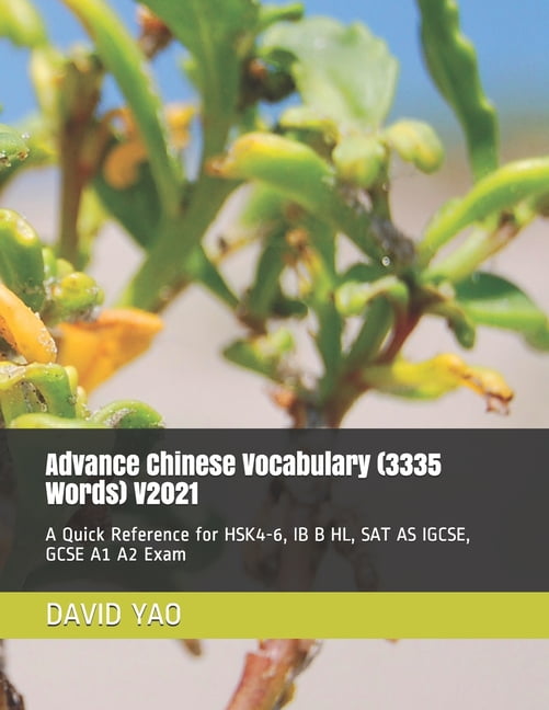 Classified Chinese Vocabulary: Advance Chinese Vocabulary (3335 Words) V2021 : A Quick Reference ...