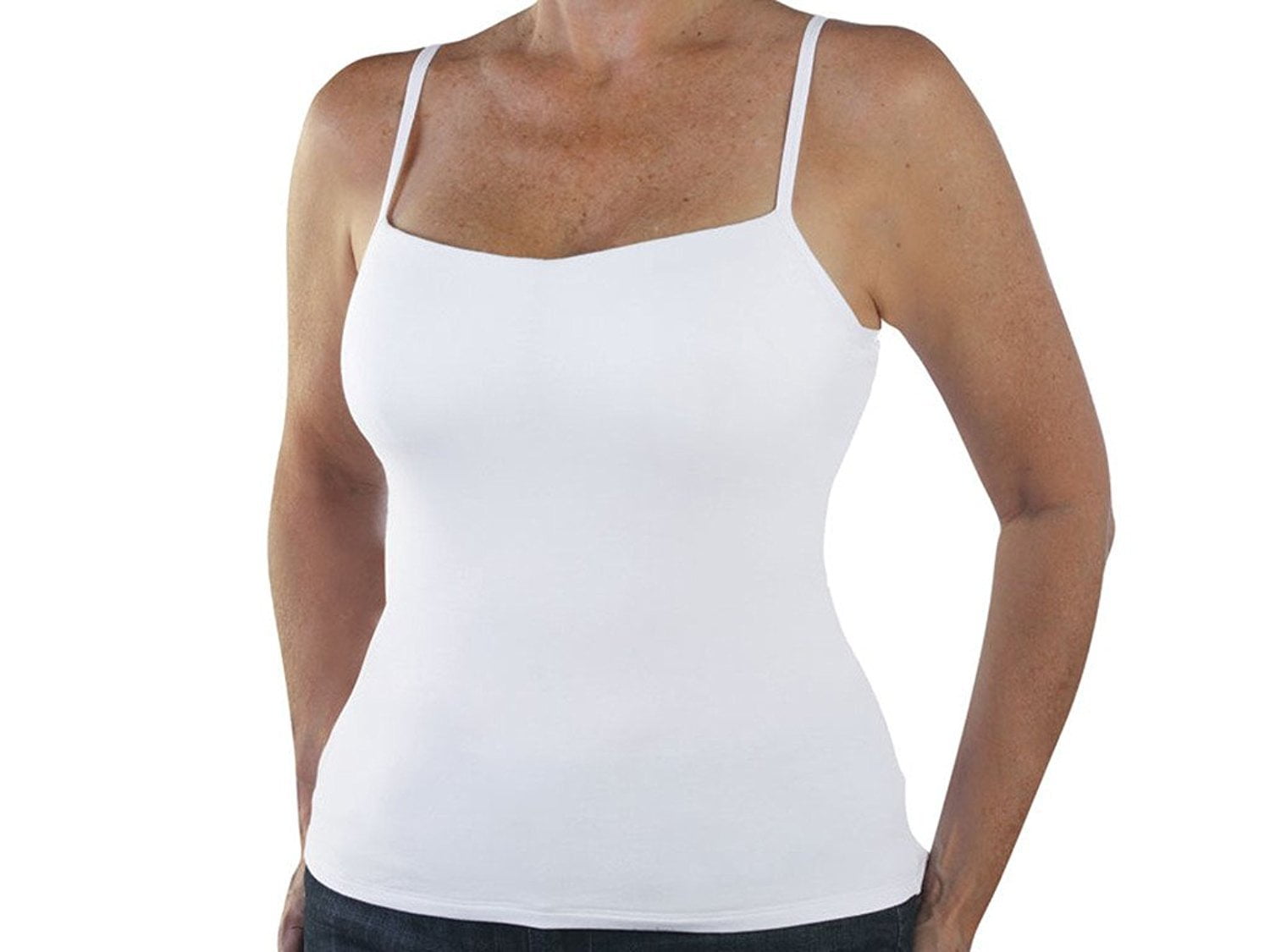 Classique Post Mastectomy Smooth Camisole with build in Hidden Full ...