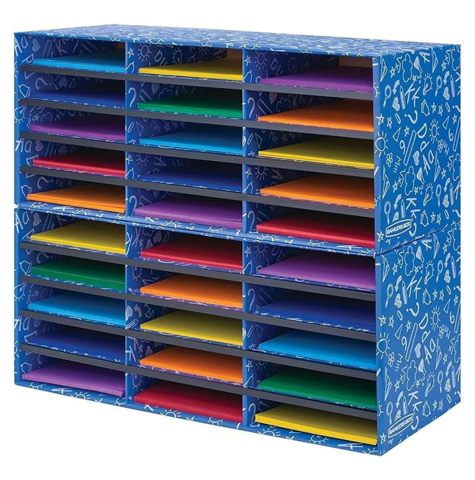 Classroom 30 Compartment Mail Sorter, Single (3384401) - Walmart.com