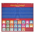 Classroom Attendance Chart Classroom Management Pocket Chart Homeschool ...