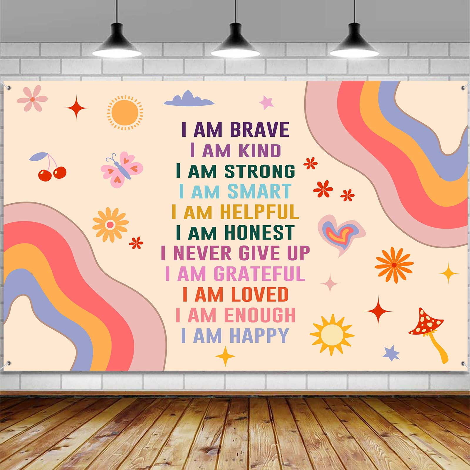 Classroom Back to School Banner Backdrop, Boho Elementary School Large ...