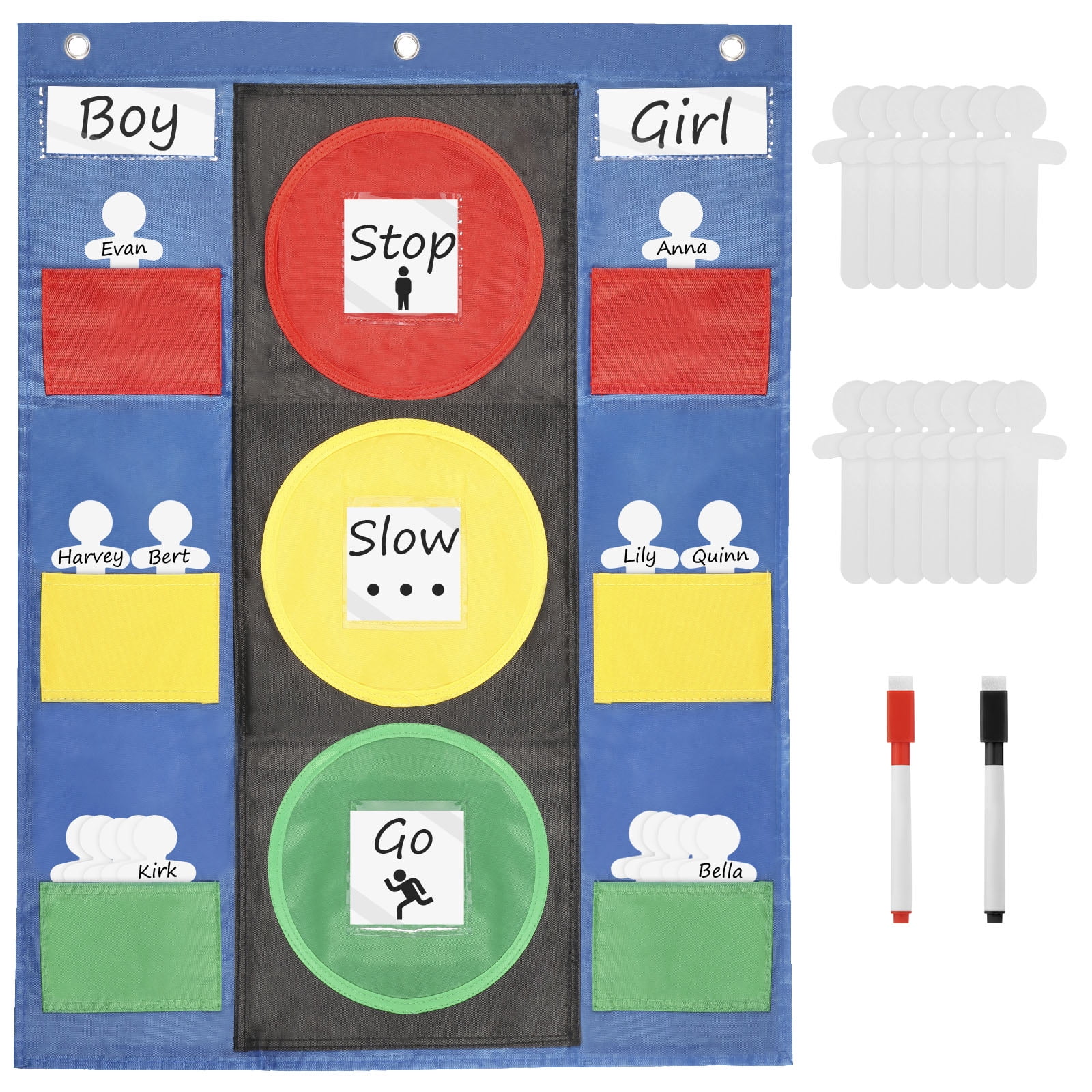 Classroom Behavior Chart Kit Versatile Practical Stoplight Behavior ...