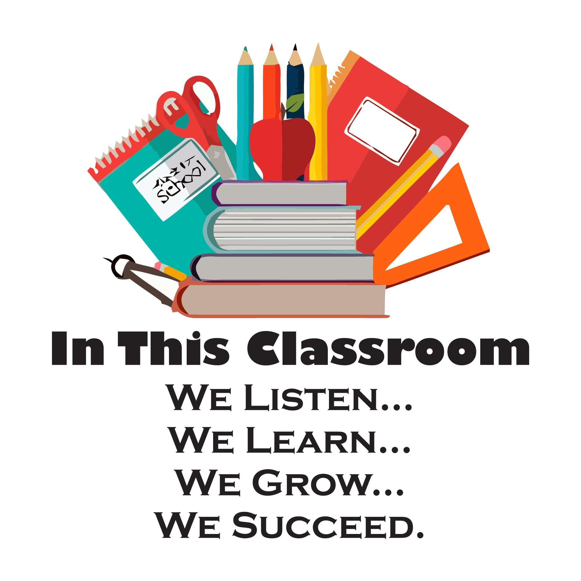Classroom Books Pencil Inspirational Quote Quote Inspiring Quote Girls ...