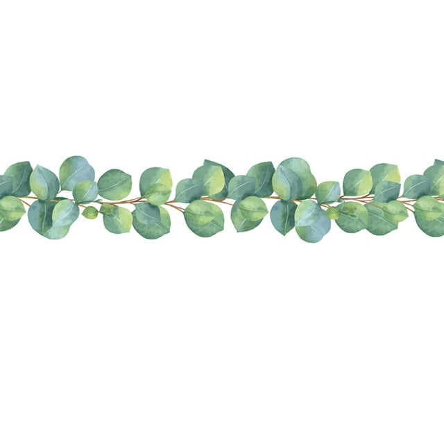Classroom Bulletin Board Borders 65.6ft Eucalyptus Leaf Bulletin Board ...
