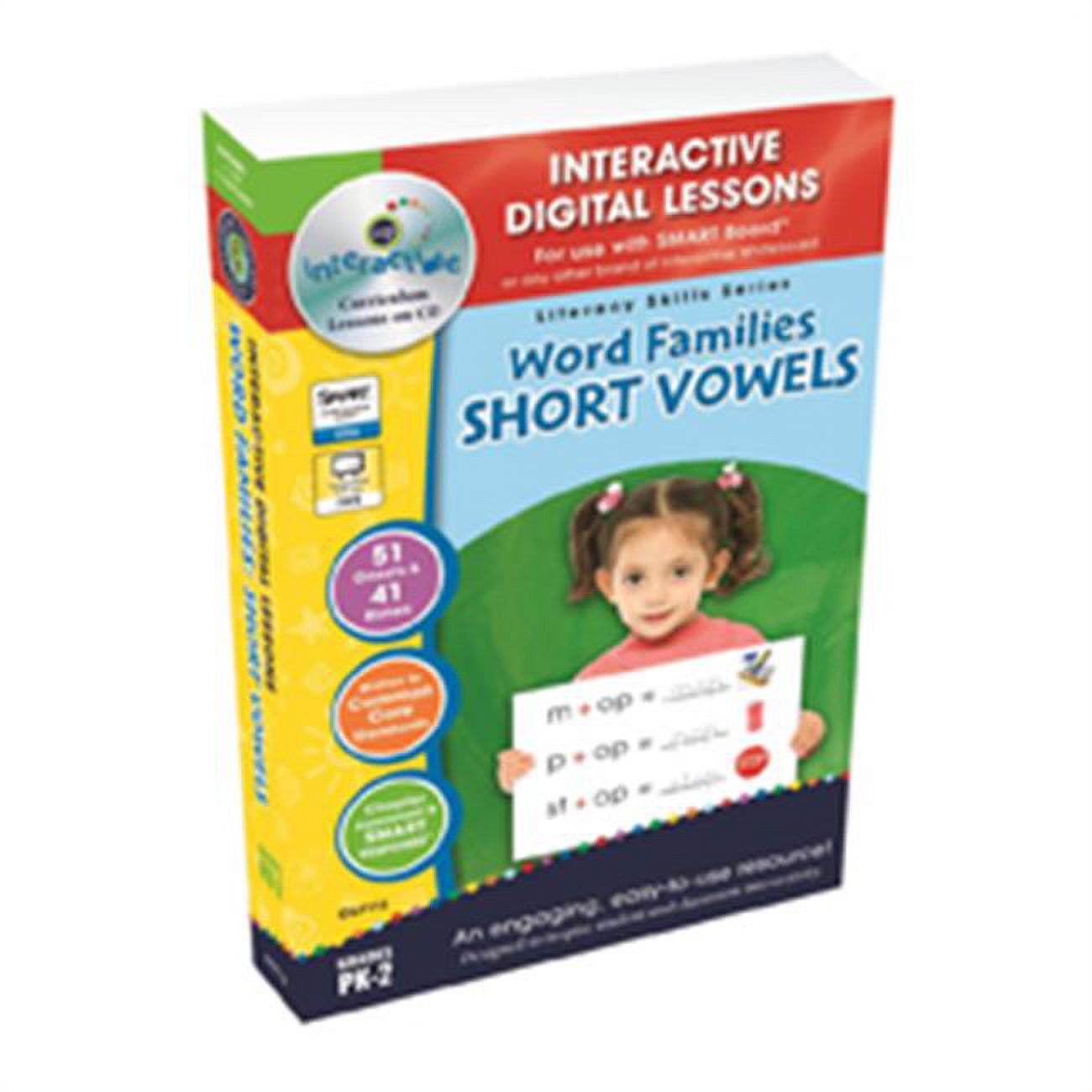 Classroom Complete Press CC7112 Word Families: Short Vowels - Walmart.com