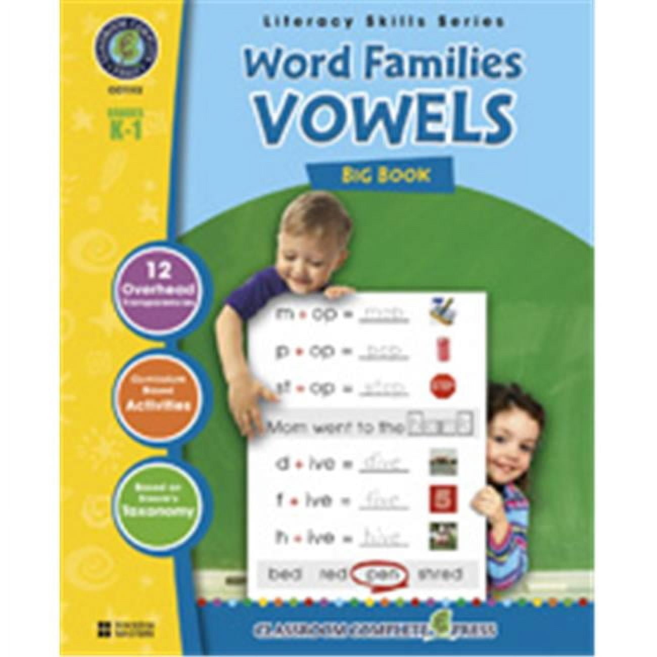 Classroom Complete Press Word Families Big Book - Walmart.com
