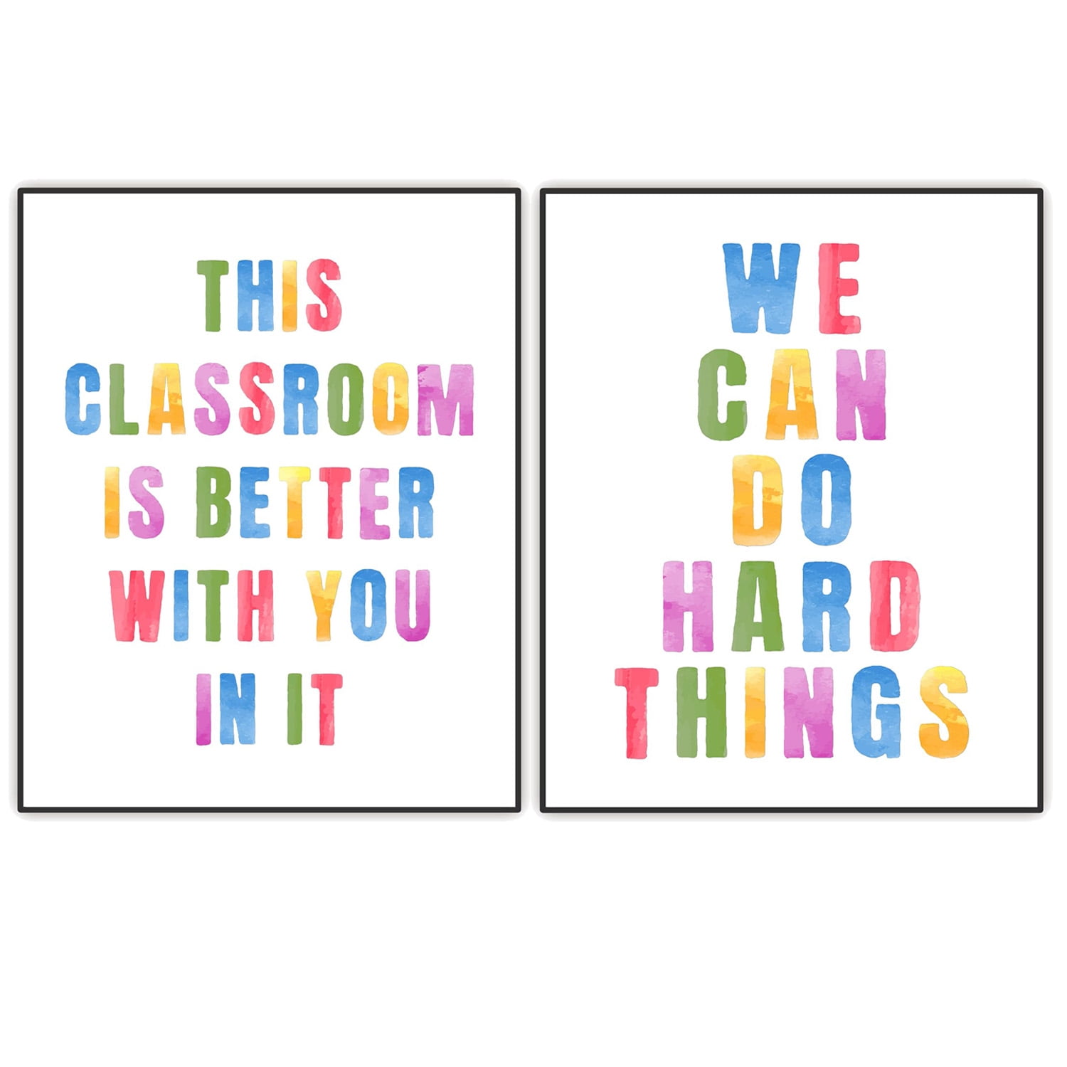Classroom Decor, Motivational Wall Art, This Classroom Is Better With ...