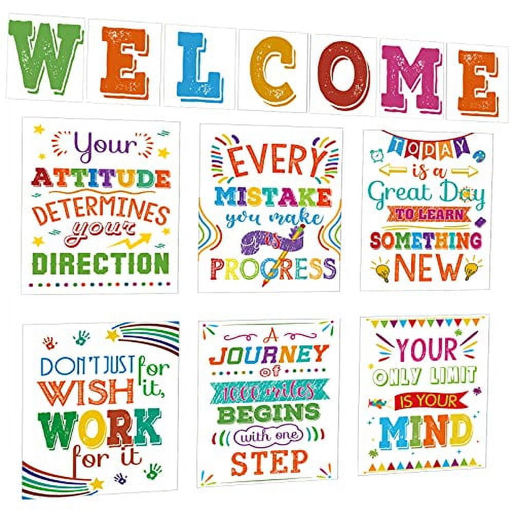 Décorations de classe, 13 affiches de motivation Maroc | Ubuy