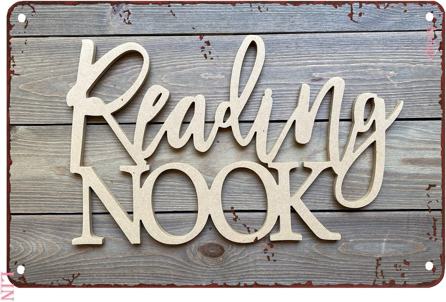 Classroom Decorations Reading Nook Sign Playroom Wall Decor Reading ...