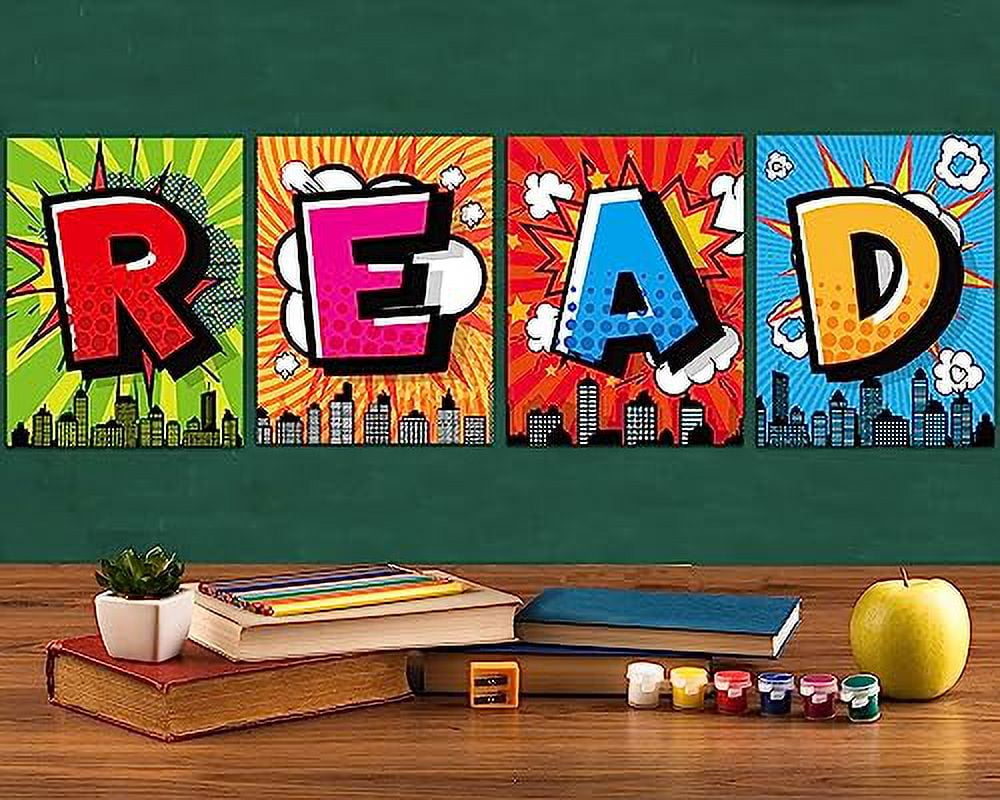 Classroom Decorations Reading Poster .. for Teachers Bulletin Board ...