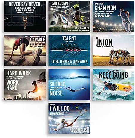 Classroom Decorations - Sports High School Motivational Posters ...