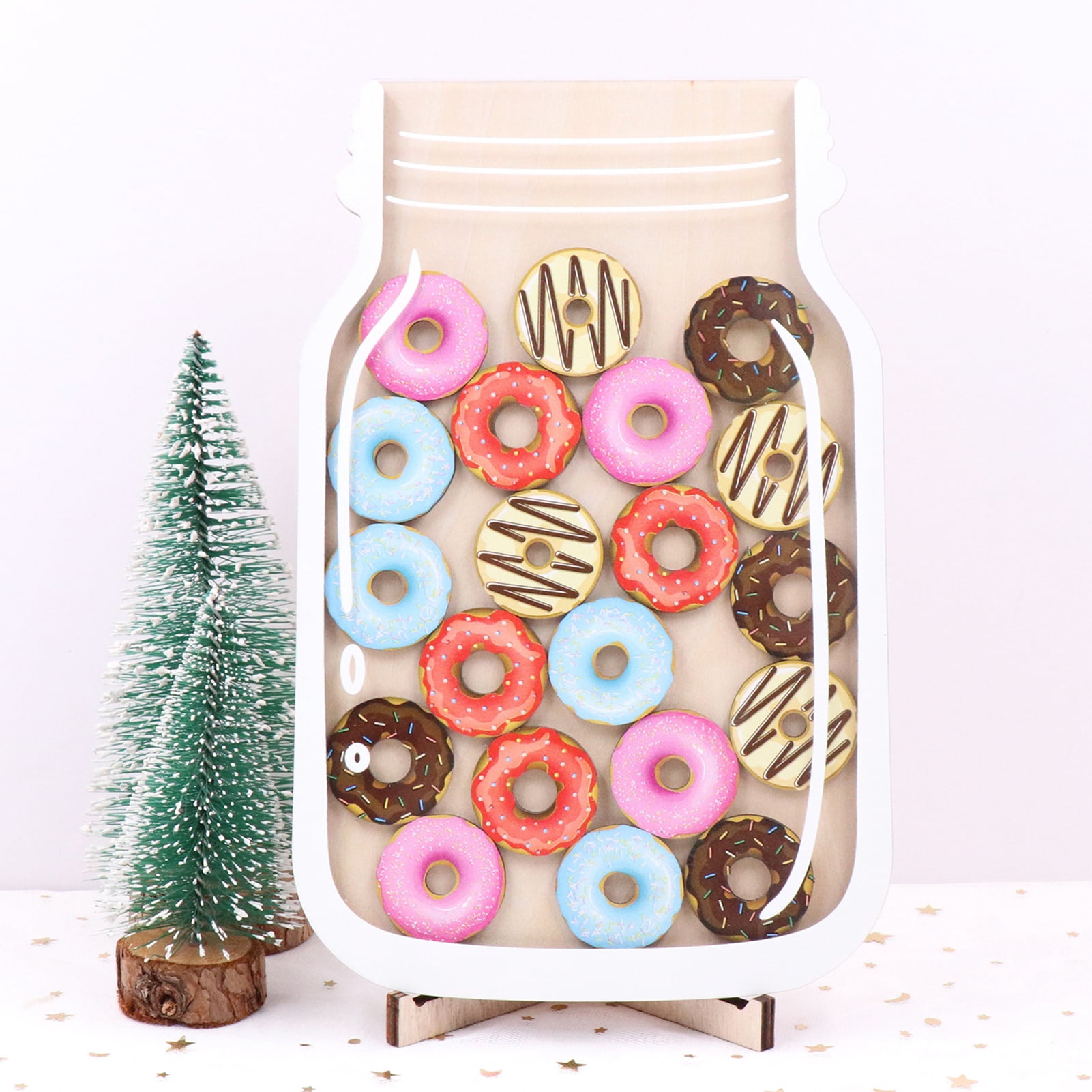 Classroom Doughnut Reward Jar for Students Bulletin Board Chart Tokens ...