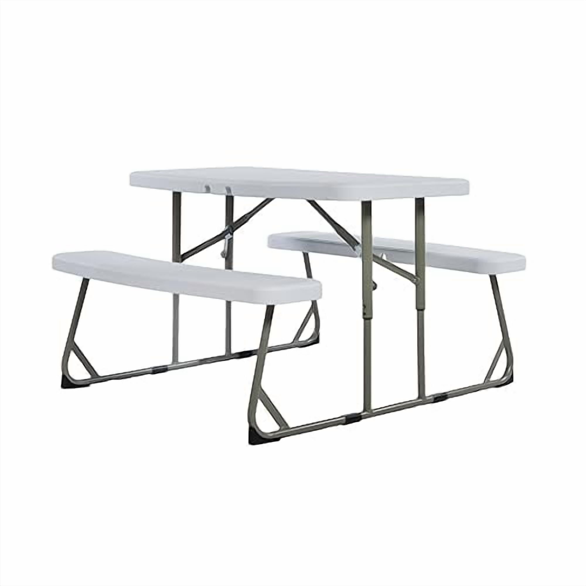 Classroom Essentials Easy-Fold White Folding Plastic Kids Outdoor ...