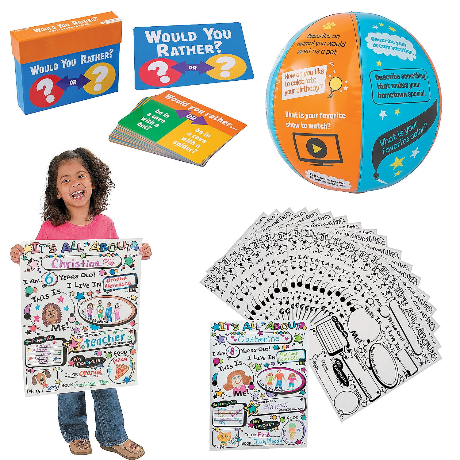 Classroom Ice Breaker Kit 81 Pieces - Walmart.com