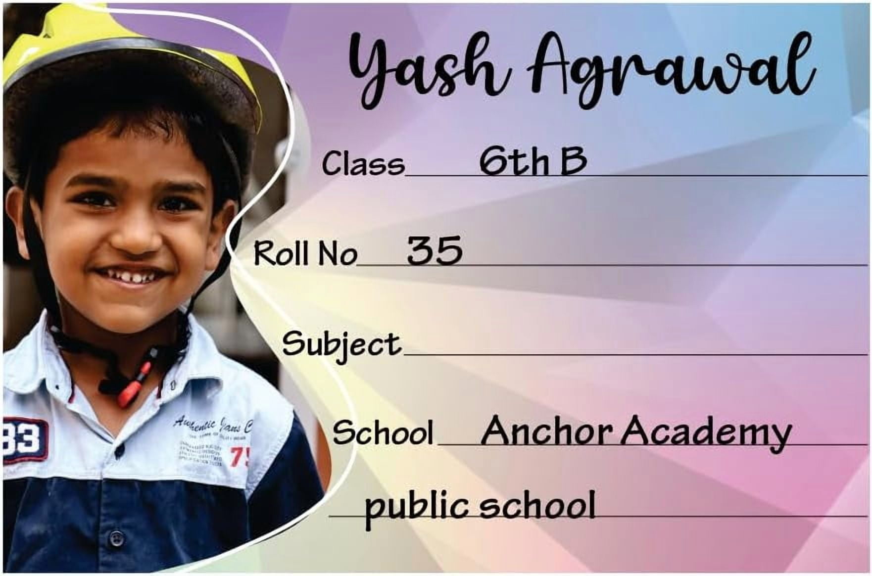 Classroom Name Tags for Desks – 36 Pcs Self-Adhesive Student Labels for ...
