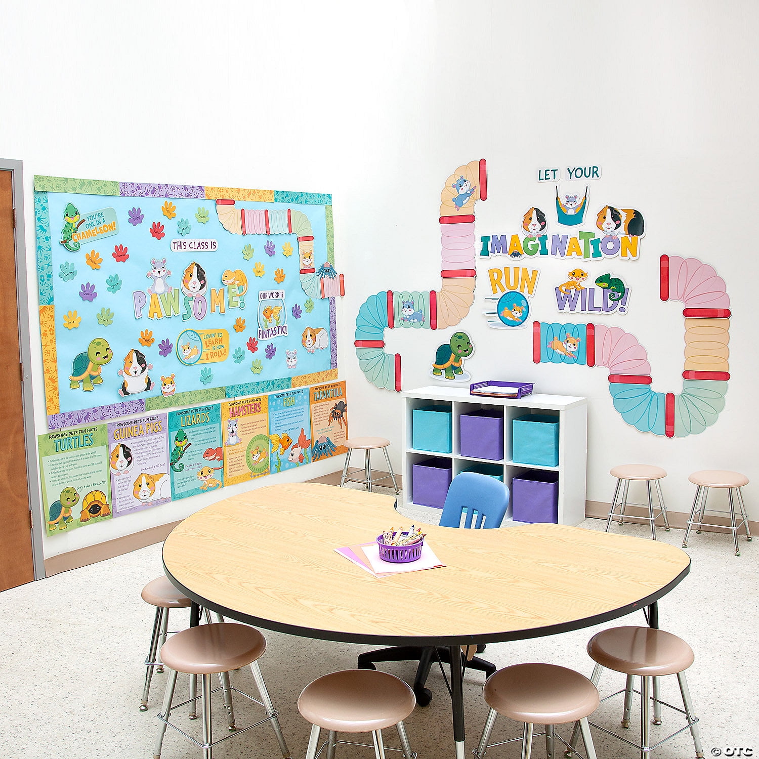 Classroom Pets Classroom Decorating Kit - 100 Pieces - Walmart.com