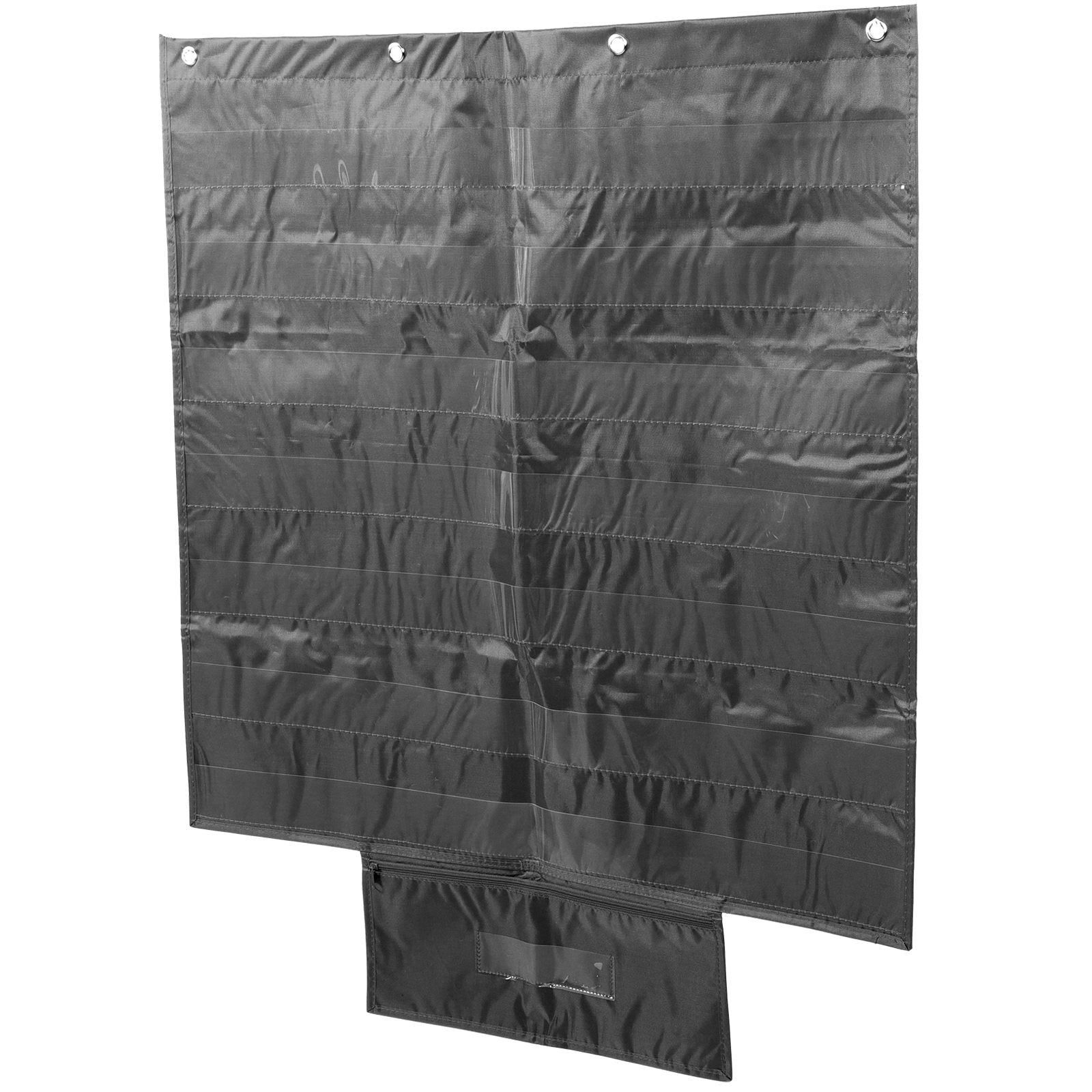 Black Classroom Wall Pocket Chart for Sentence Strips and Word Cards ...
