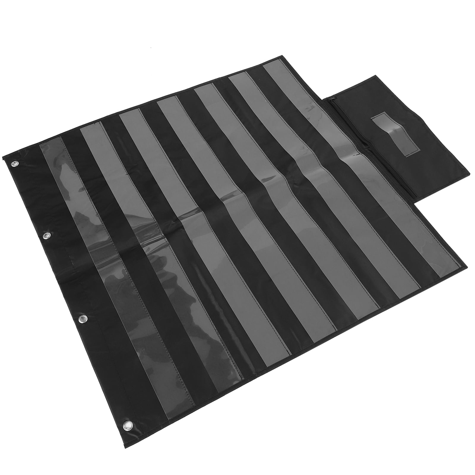 Raindrops Black Classroom Calendar Pocket Chart Hanging Wall Mounted ...