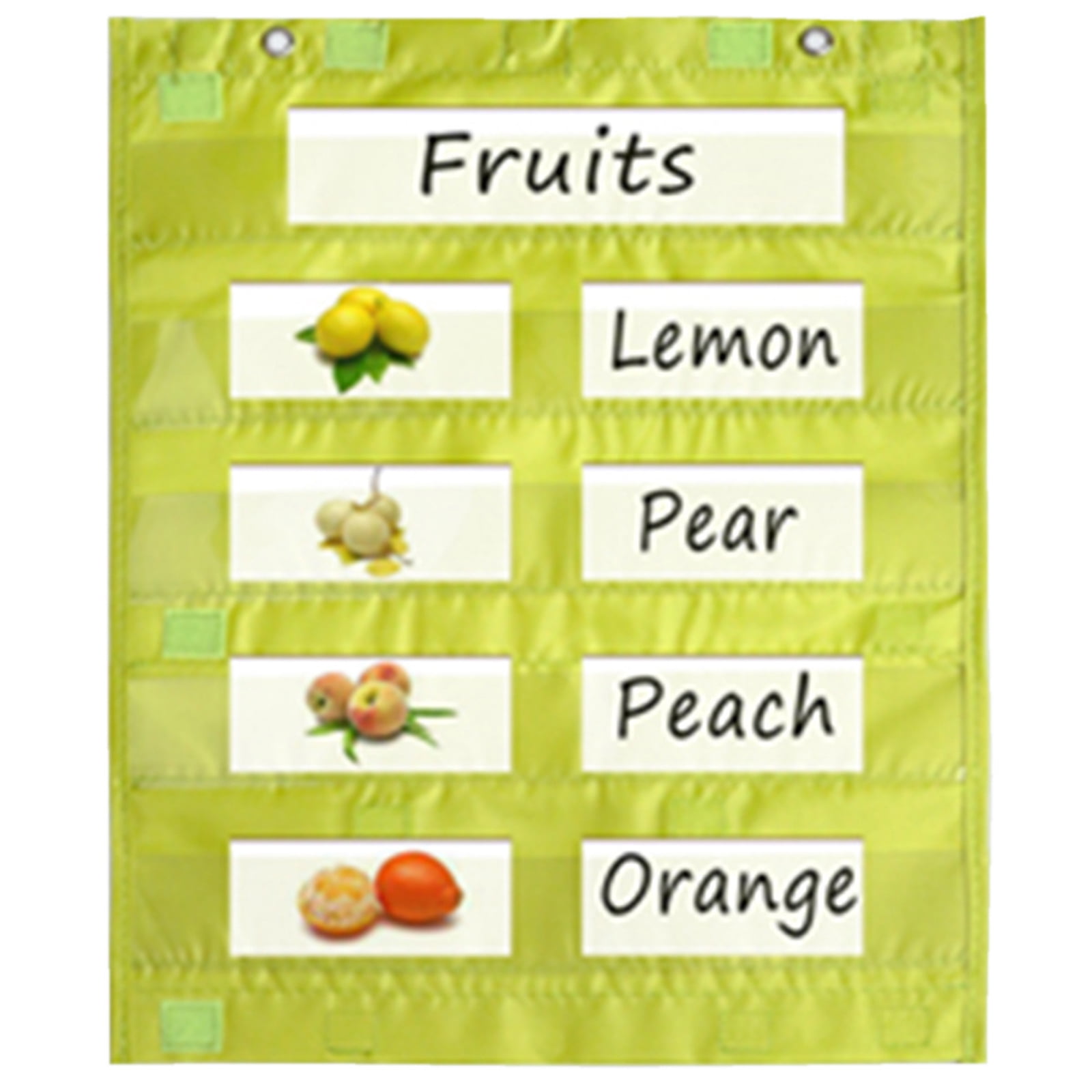 Classroom Pocket Chart for Whiteboard, Double-Sided Pocket Chart Pocket ...