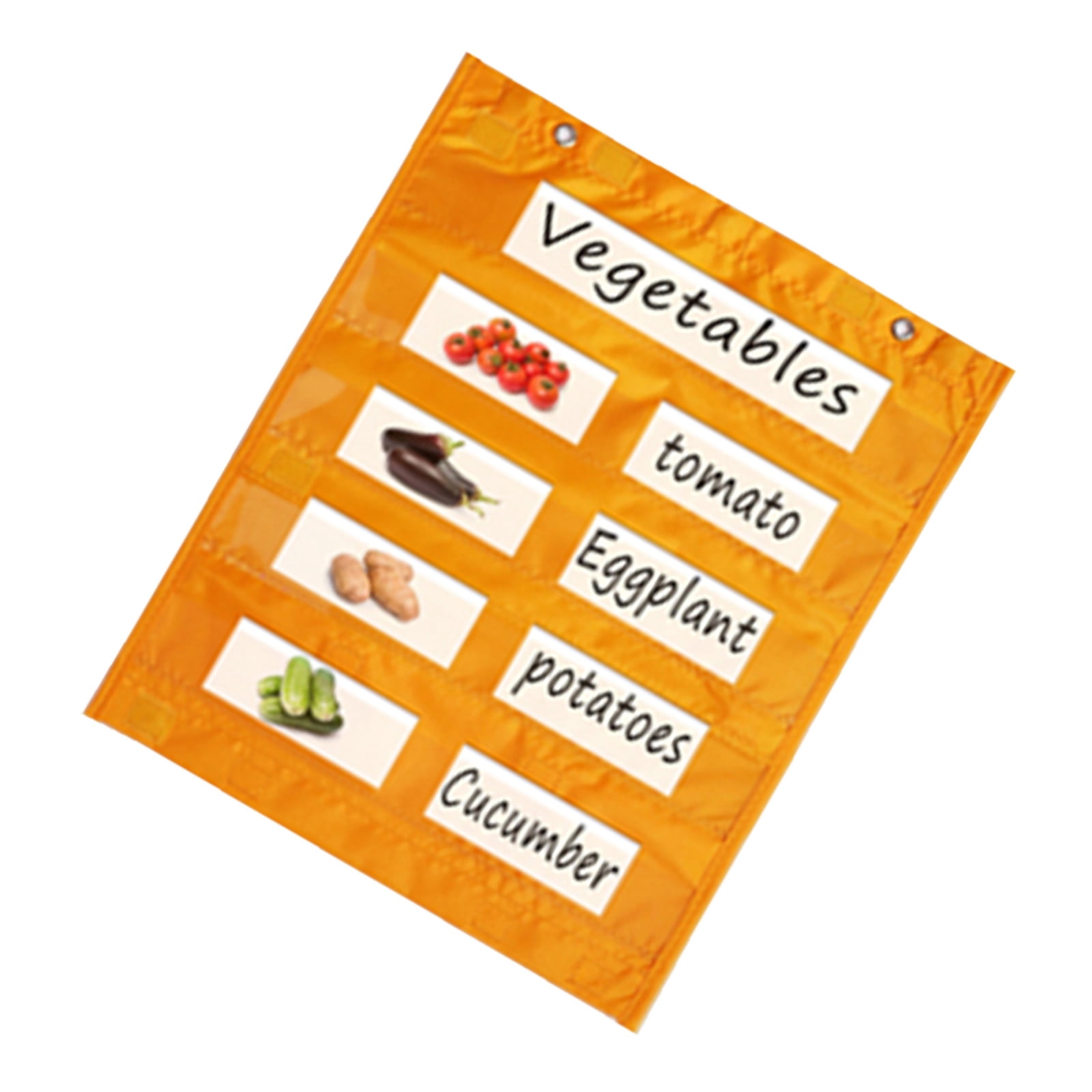 Classroom Pocket Chart for Whiteboard, Double-Sided Pocket Chart Pocket ...
