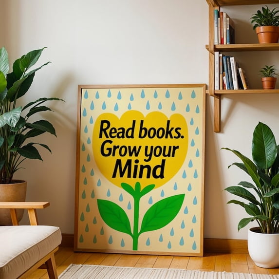 Classroom Poster, Read Books, , Educational Poster, Bookish Wall Art ...