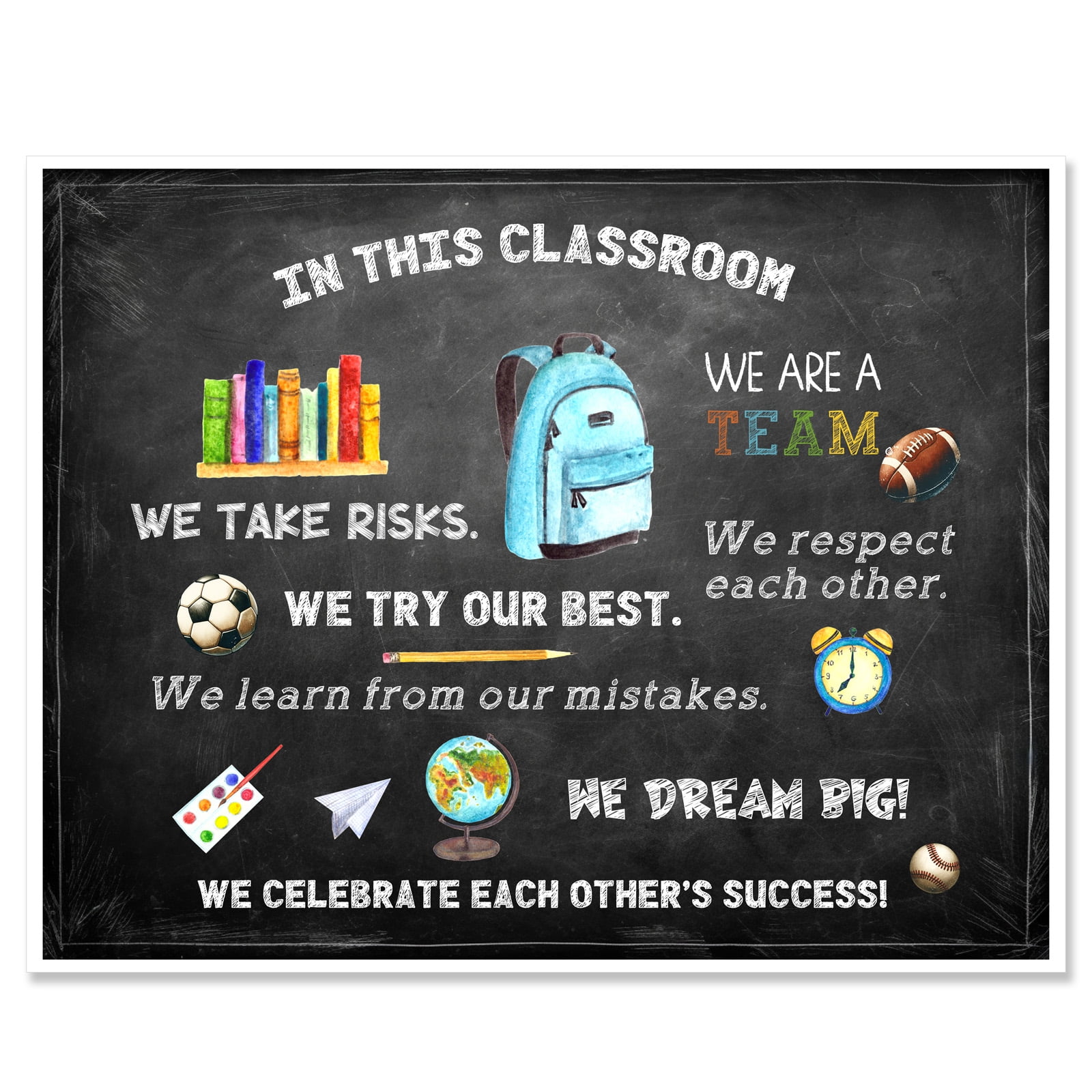 In This Classroom Print, Classroom Decoration, Inspirational Quotes for ...