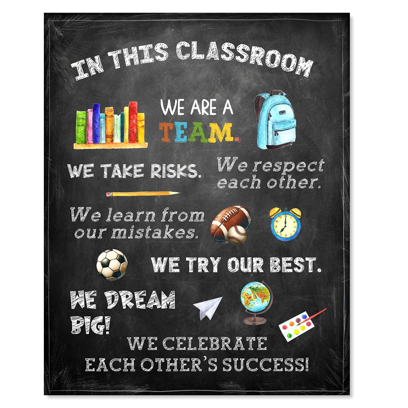 In This Classroom Print, Classroom Decoration, Inspirational Quotes for ...