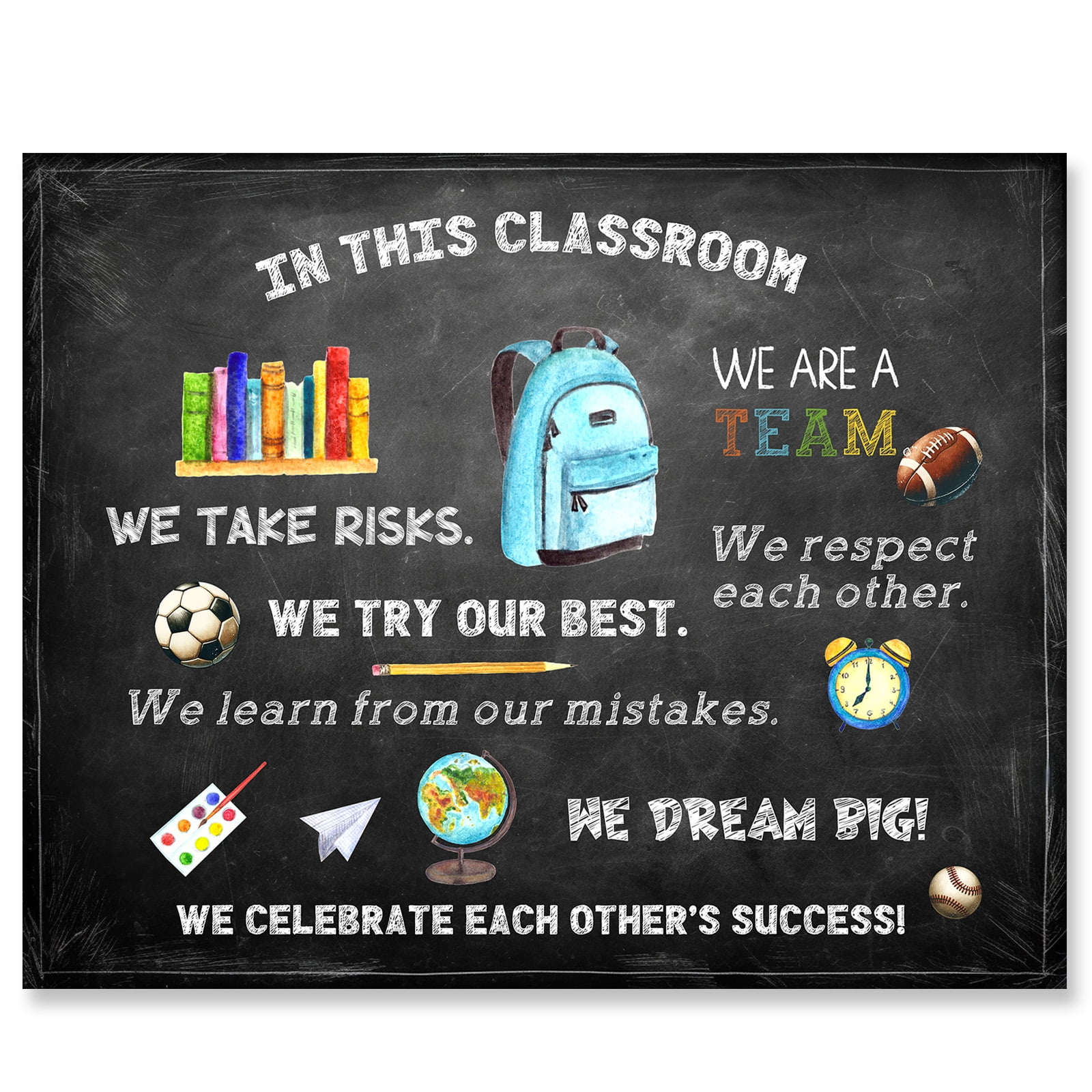 In This Classroom Print, Classroom Decoration, Inspirational Quotes for ...