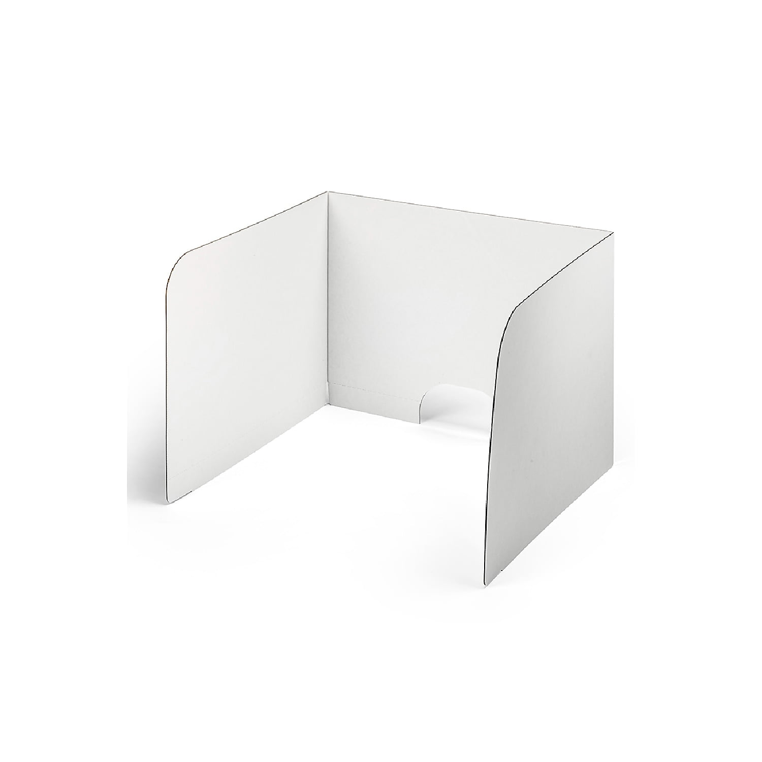 Classroom Products 19" Tall Computer Privacy Shield White 10/Box (1910 ...