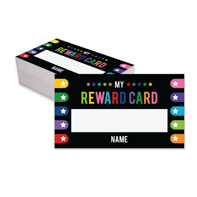 Classroom Reward Card / 100 Behavior Reward Cards for Teachers Students ...