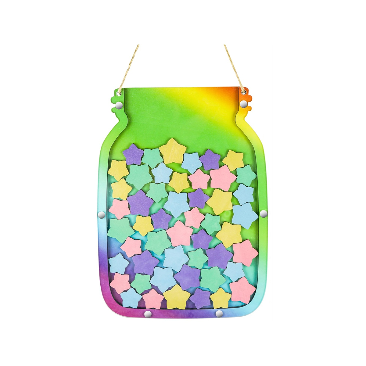 Classroom Reward Jars for Kids Toddlers Star Jar Reward System ...