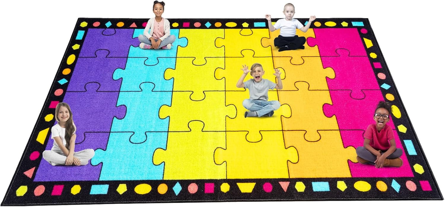 Classroom Rug Large Classroom Carpet Elementary Suitable for Rainbow or ...