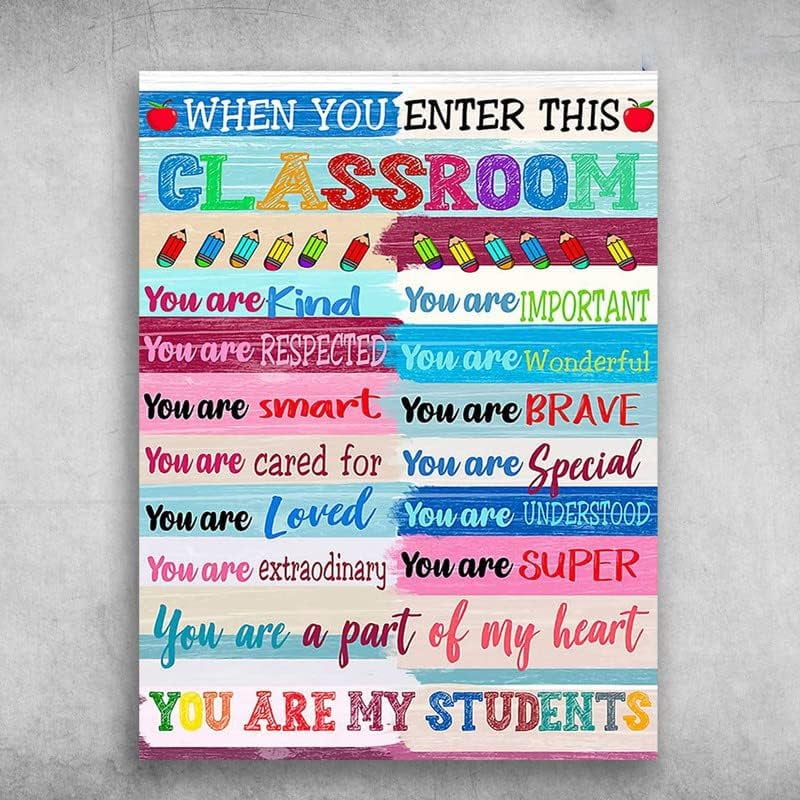 Classroom Rules Back to School When You Enter This Classroom You are ...