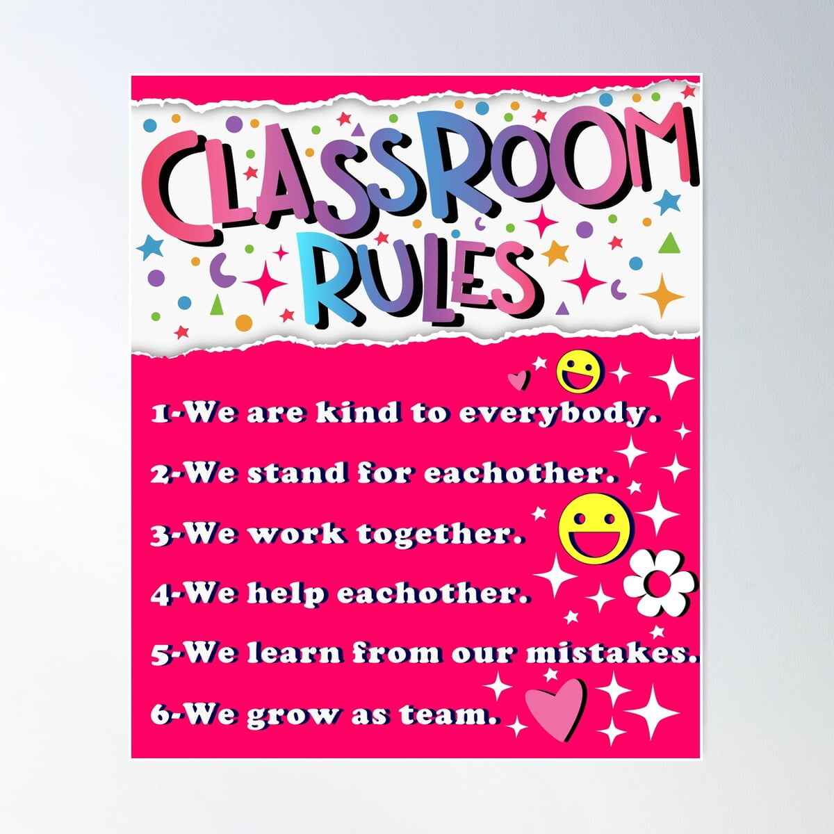 Classroom Rules - Classroom Management And Social Emotional Learning ...