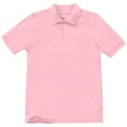 Classroom School Uniform Adult Unisex Short Sleeve Pique Polo 58324, L ...