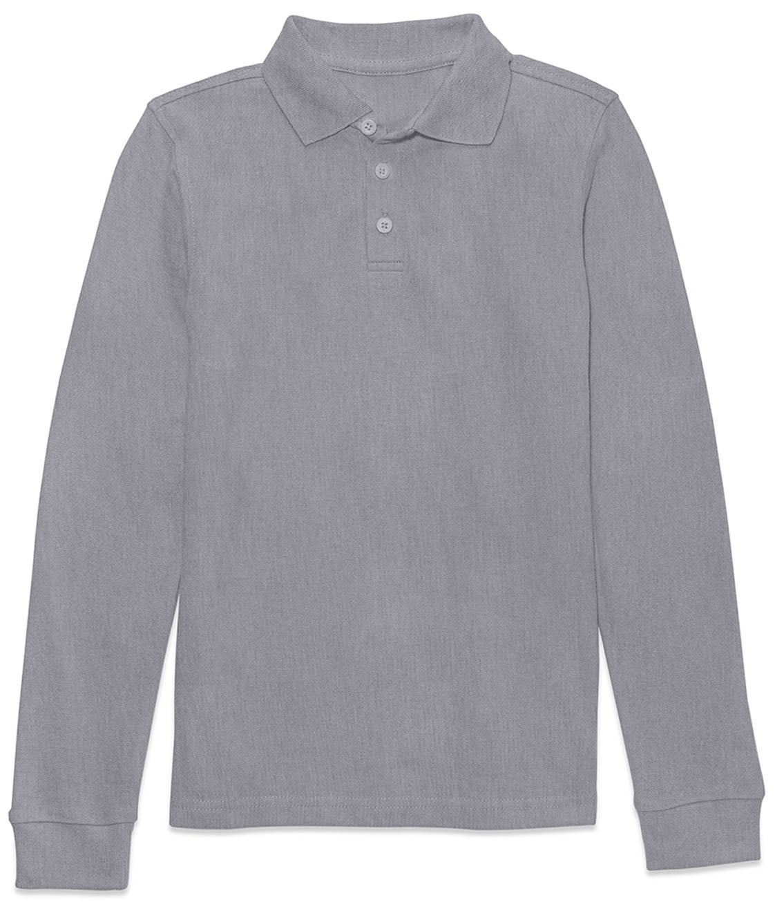 Classroom School Uniforms Adult Long Sleeve Pique Polo CR835X, S ...