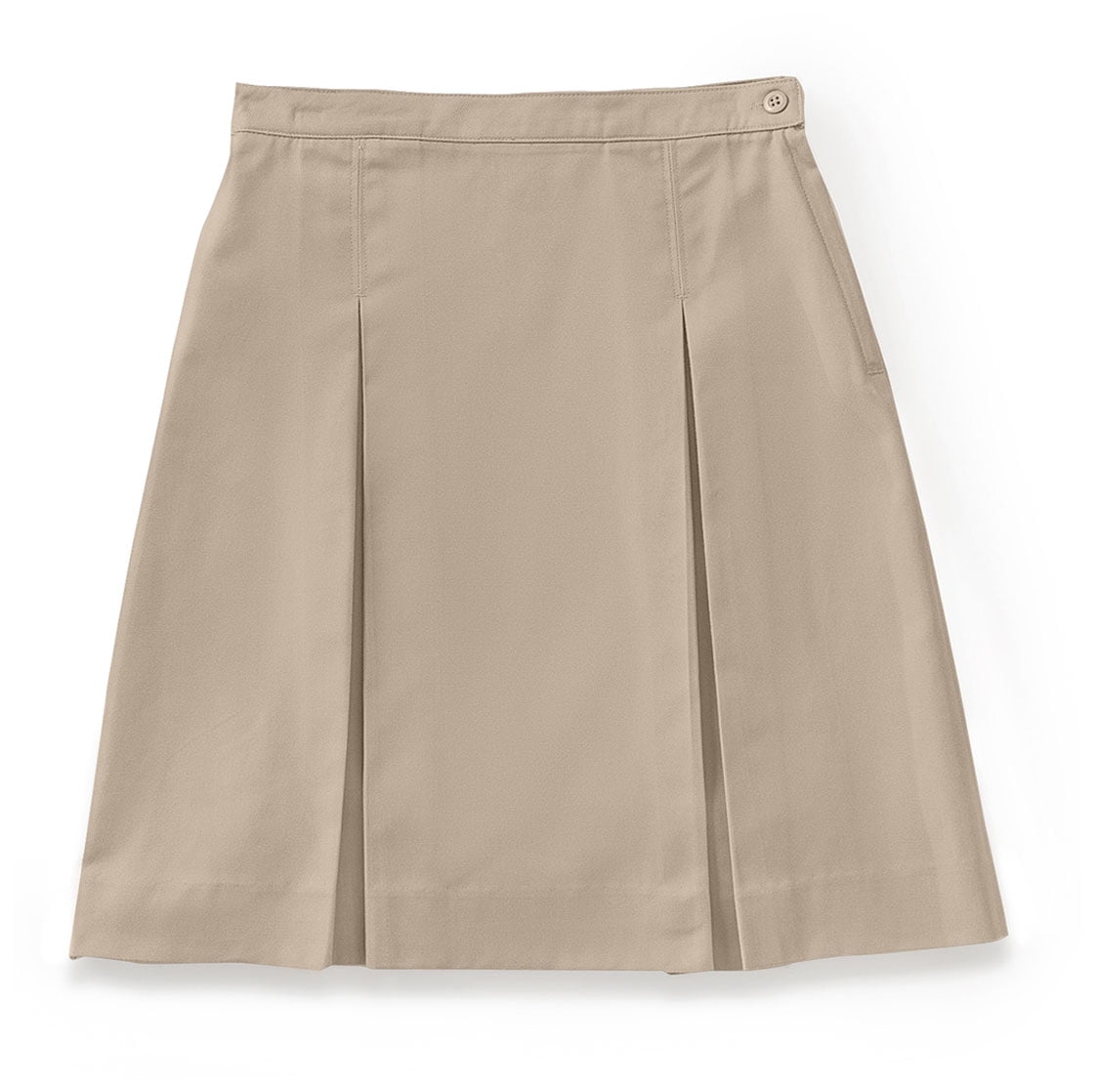 Classroom School Uniforms Girls Longer Length Kick Pleat Skirt ...