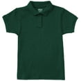 Classroom School Uniforms Adult Short Sleeve Fitted Interlock Polo with ...