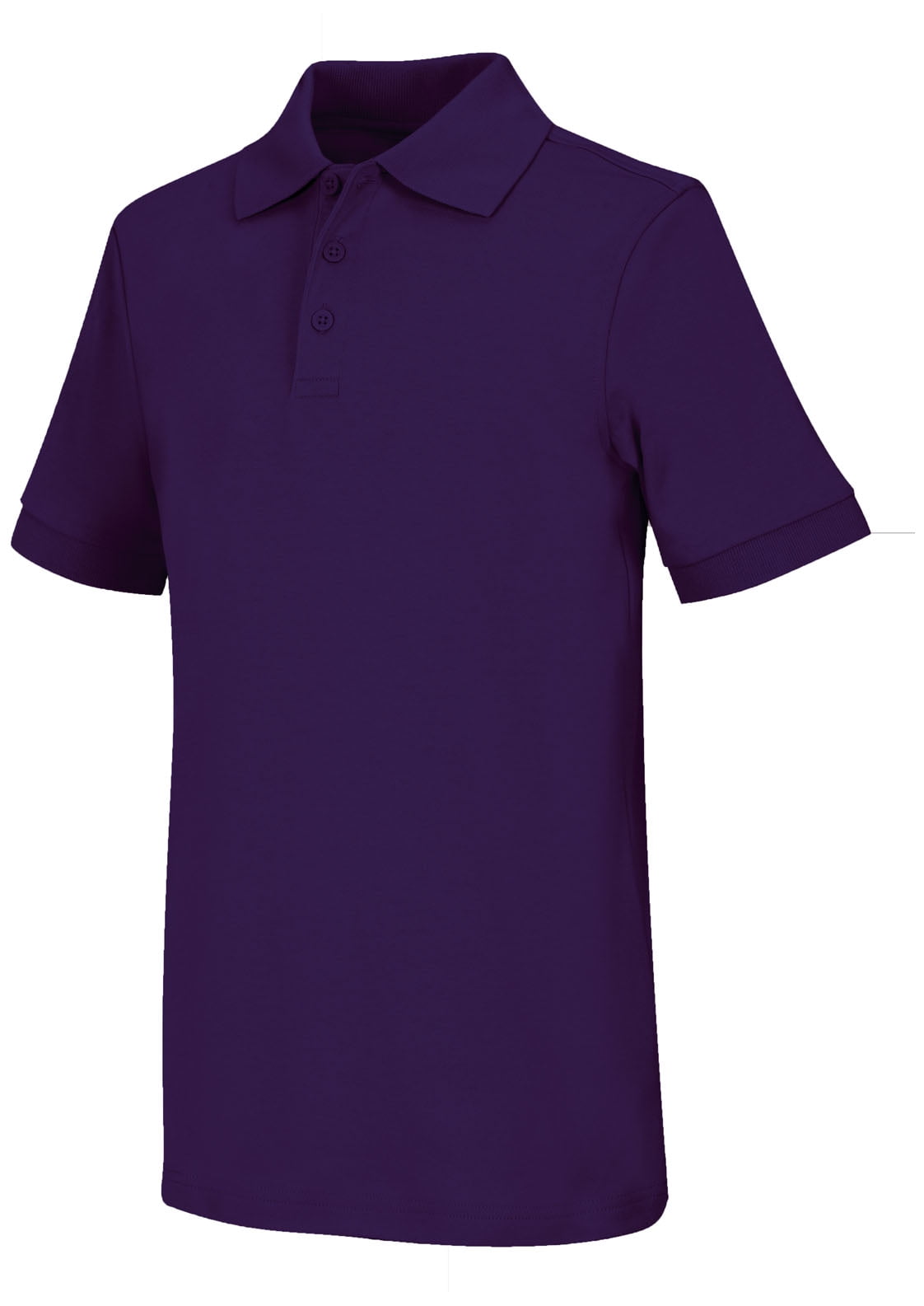 Classroom School Uniforms Adult Short Sleeve Interlock Polo 58914, M ...