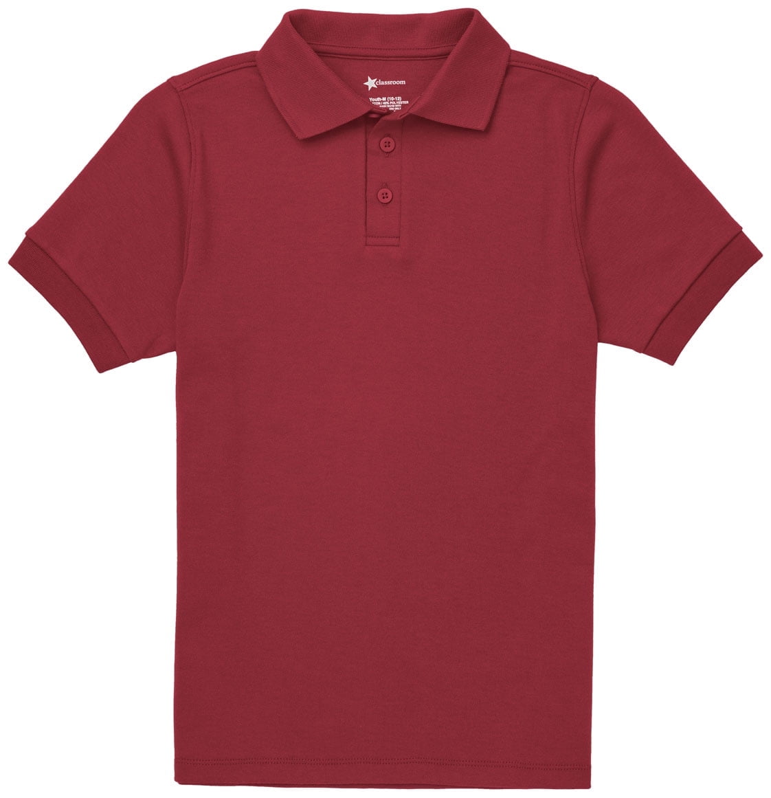 Classroom School Uniforms Adult Short Sleeve Interlock Polo CR891 ...