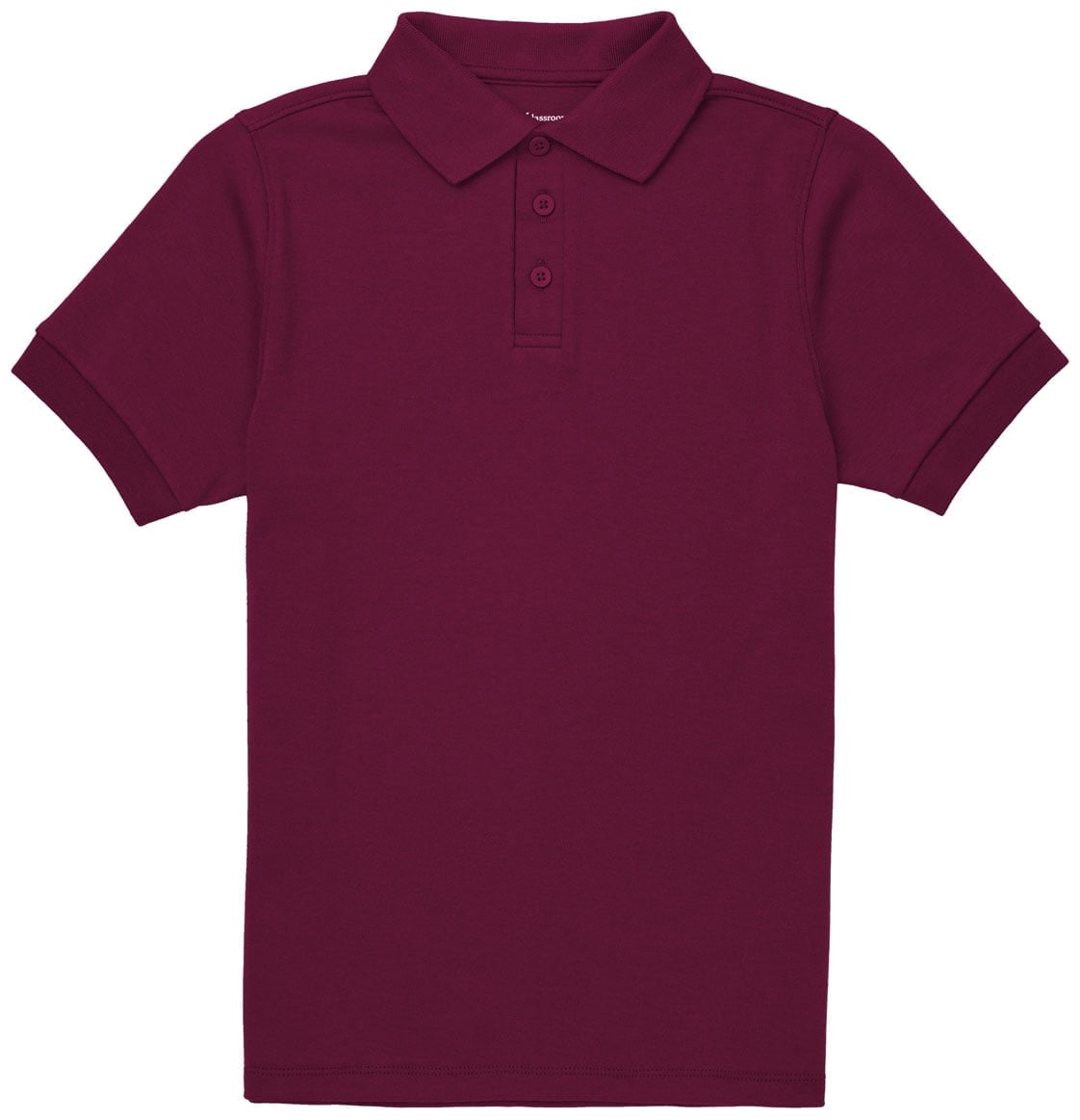 Classroom School Uniforms Adult Short Sleeve Interlock Polo CR891 ...