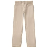 Real School Juniors' Durable Twill Flat Front Low Rise School Uniform ...