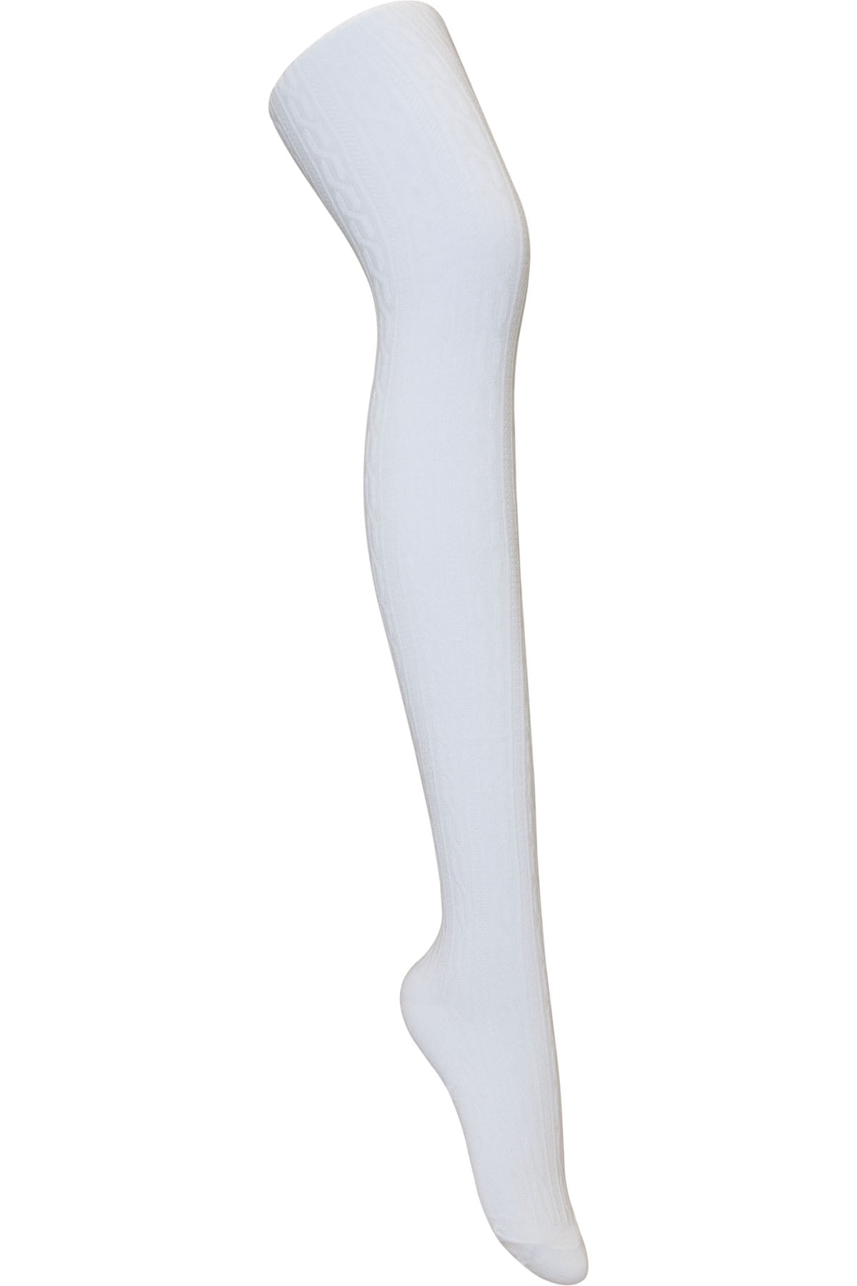 Classroom School Uniforms Big Kid Cable Knit Tights 5HF302, AVG, White ...