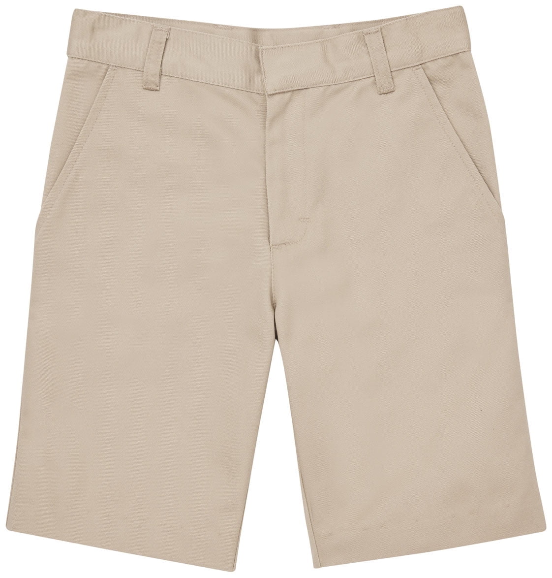 Classroom School Uniforms Big Kid Flat Front Shorts CR203Y, 10, Khaki ...