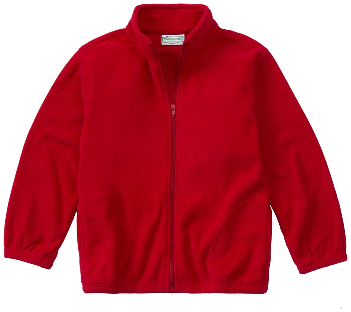 Classroom School Uniforms Big Kid Polar Fleece Jacket 59202, M, Red ...