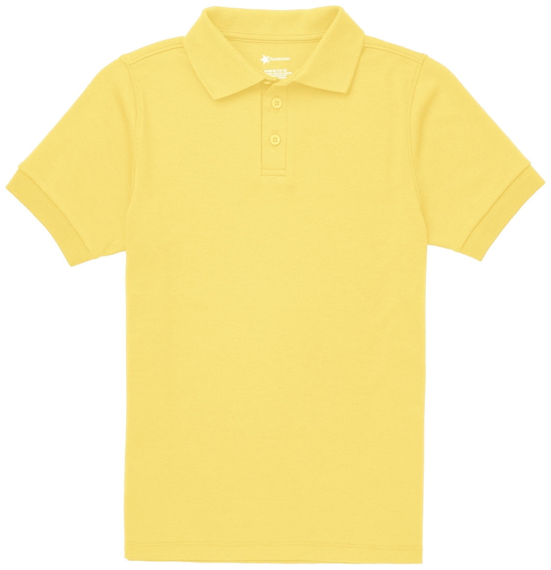 Classroom School Uniforms Adult Short Sleeve Interlock Polo CR891 ...