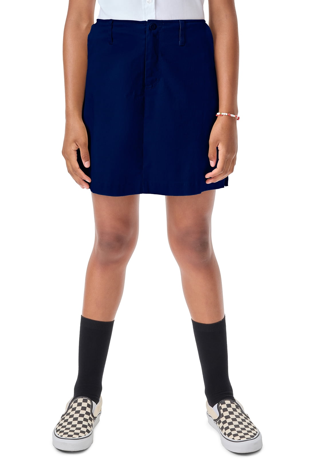 Classroom School Uniforms Stretch Fly Front Scooter - Walmart.com