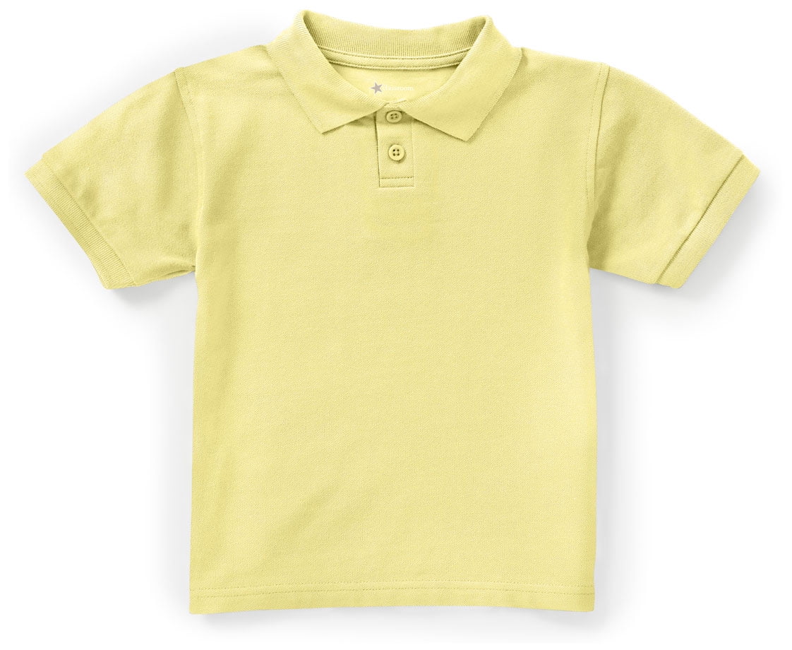 Classroom School Uniforms Toddler Short Sleeve Pique Polo CR832D, 4T ...